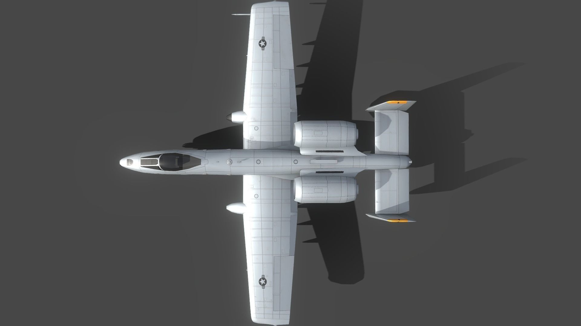 3D model A10 Thunderbolt VR / AR / low-poly | CGTrader