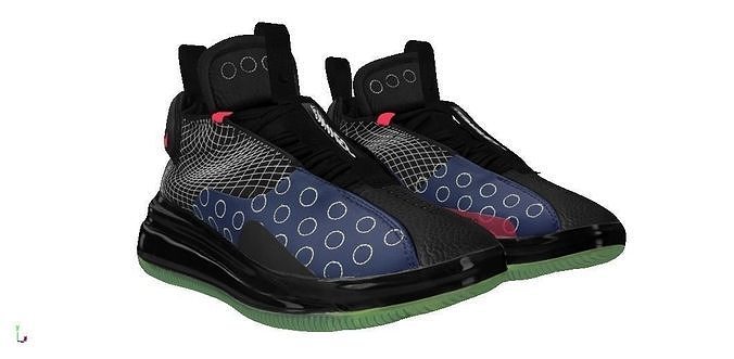 cyberpunk techwear sneaker scifi shoes footwear 3D model | CGTrader