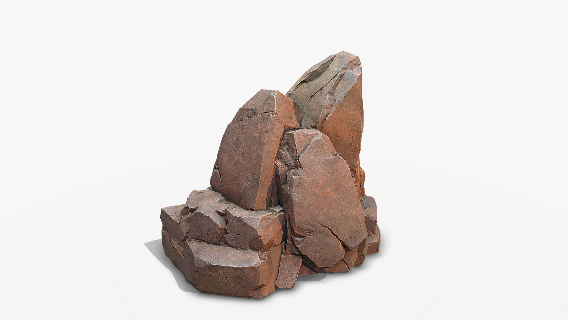 3D model Sharp Rock 1 two texture VR / AR / low-poly | CGTrader