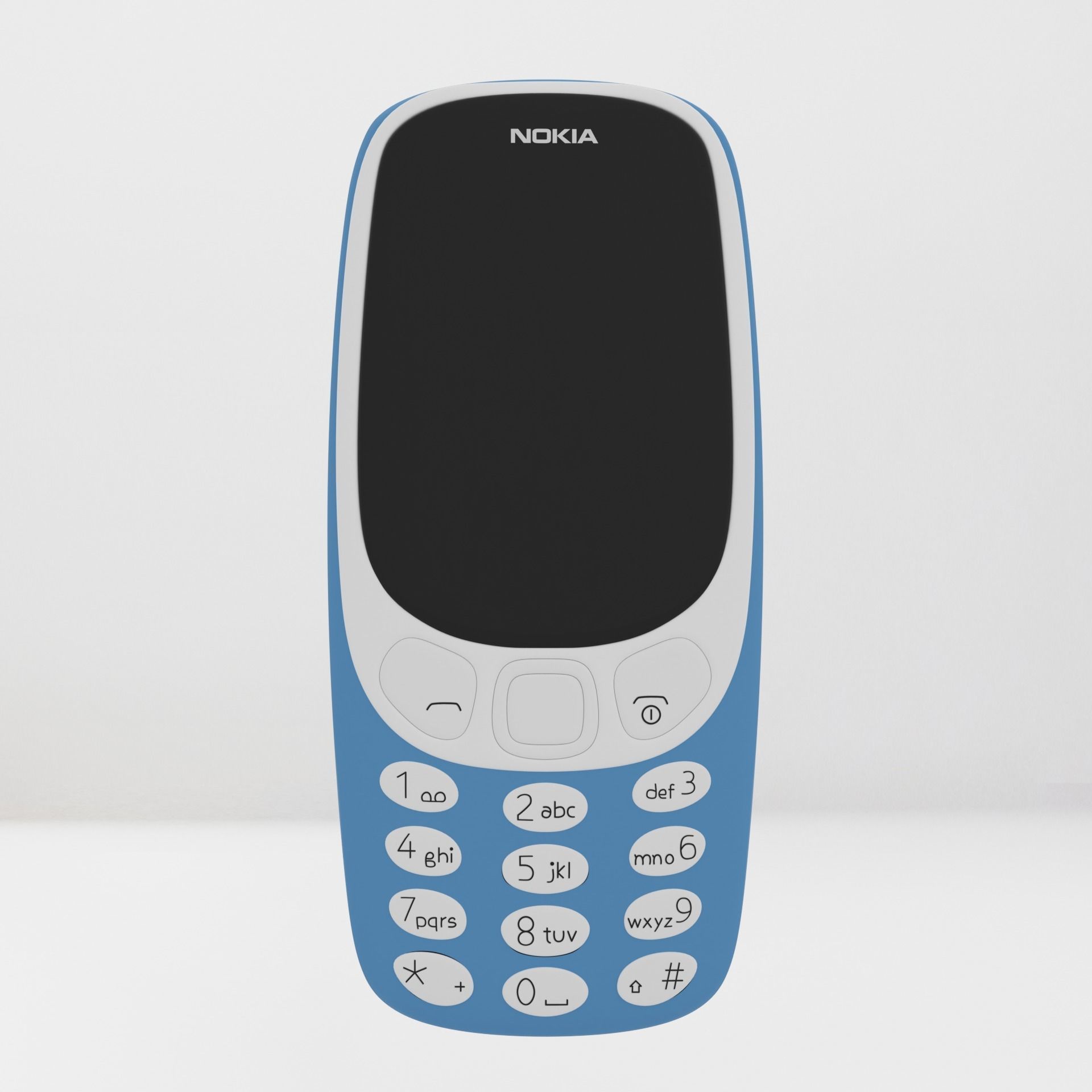 Nokia 3310 3G Classical Featured Phone 3D model | CGTrader
