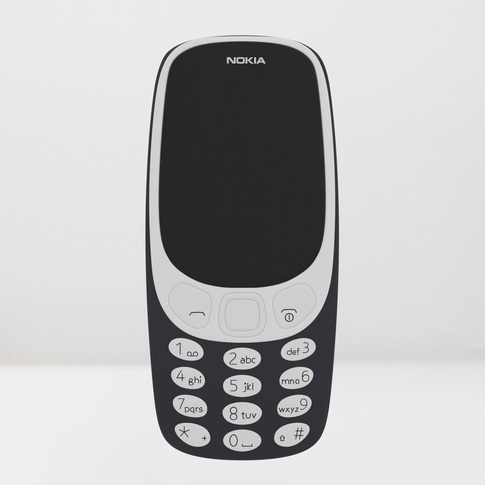 Nokia 3310 3G Classical Featured Phone 3D model | CGTrader