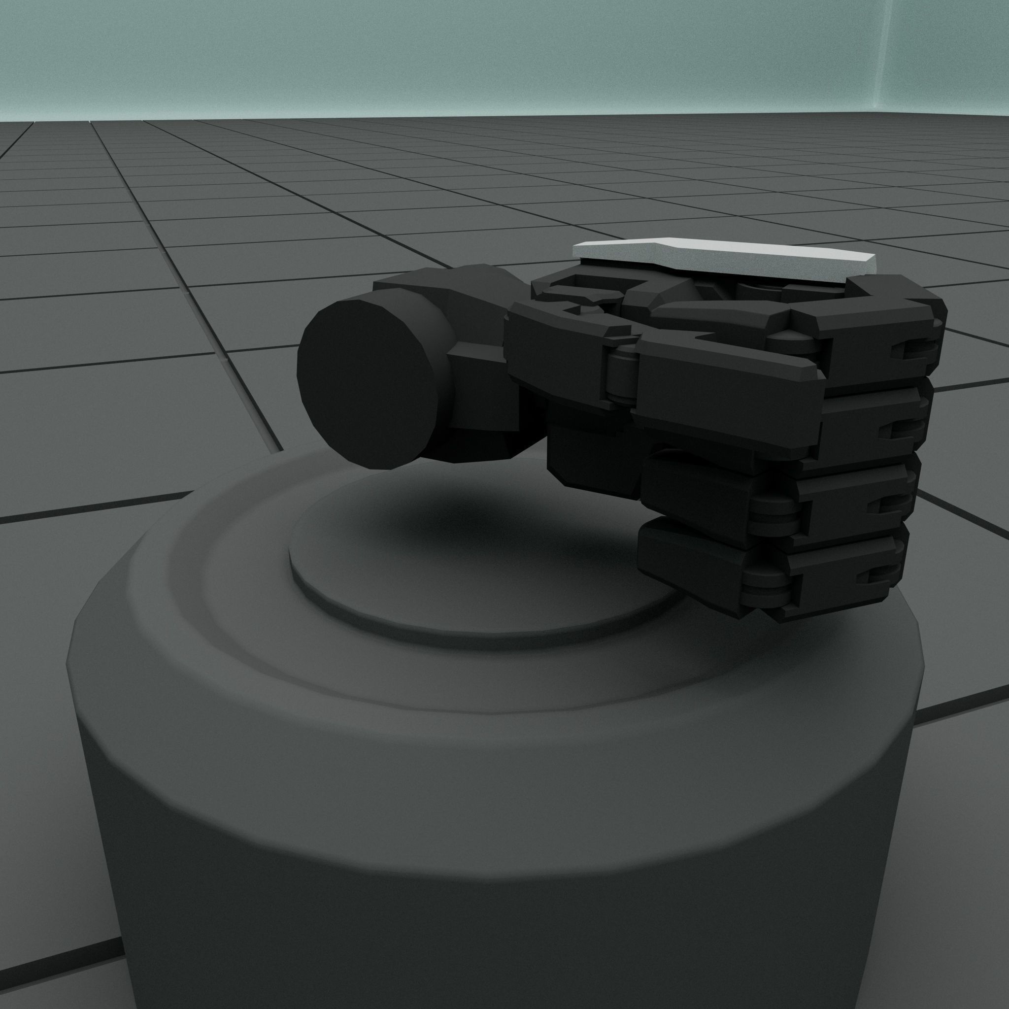 Hand Gundam 3D model | CGTrader