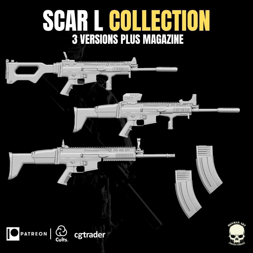 Scar Collection 3D printable File For Action Figures 3D model 3D ...