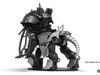 Centaur knight conversion kit - Chaos armour pack only 3D model 3D ...