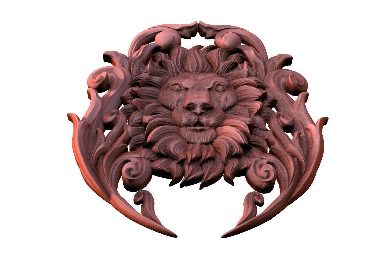 Lion CNC 23 1 3D model 3D printable | CGTrader
