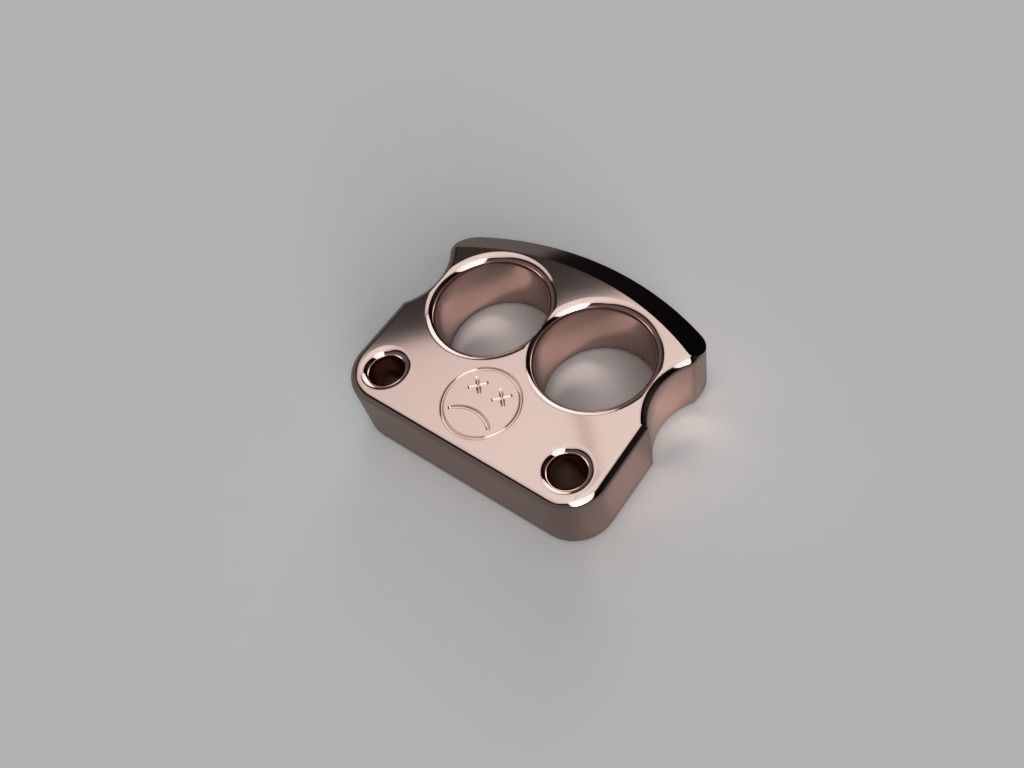 Afrankart DFK 01 knuck adapted for cnc milling and 3d print 3D model 3D ...