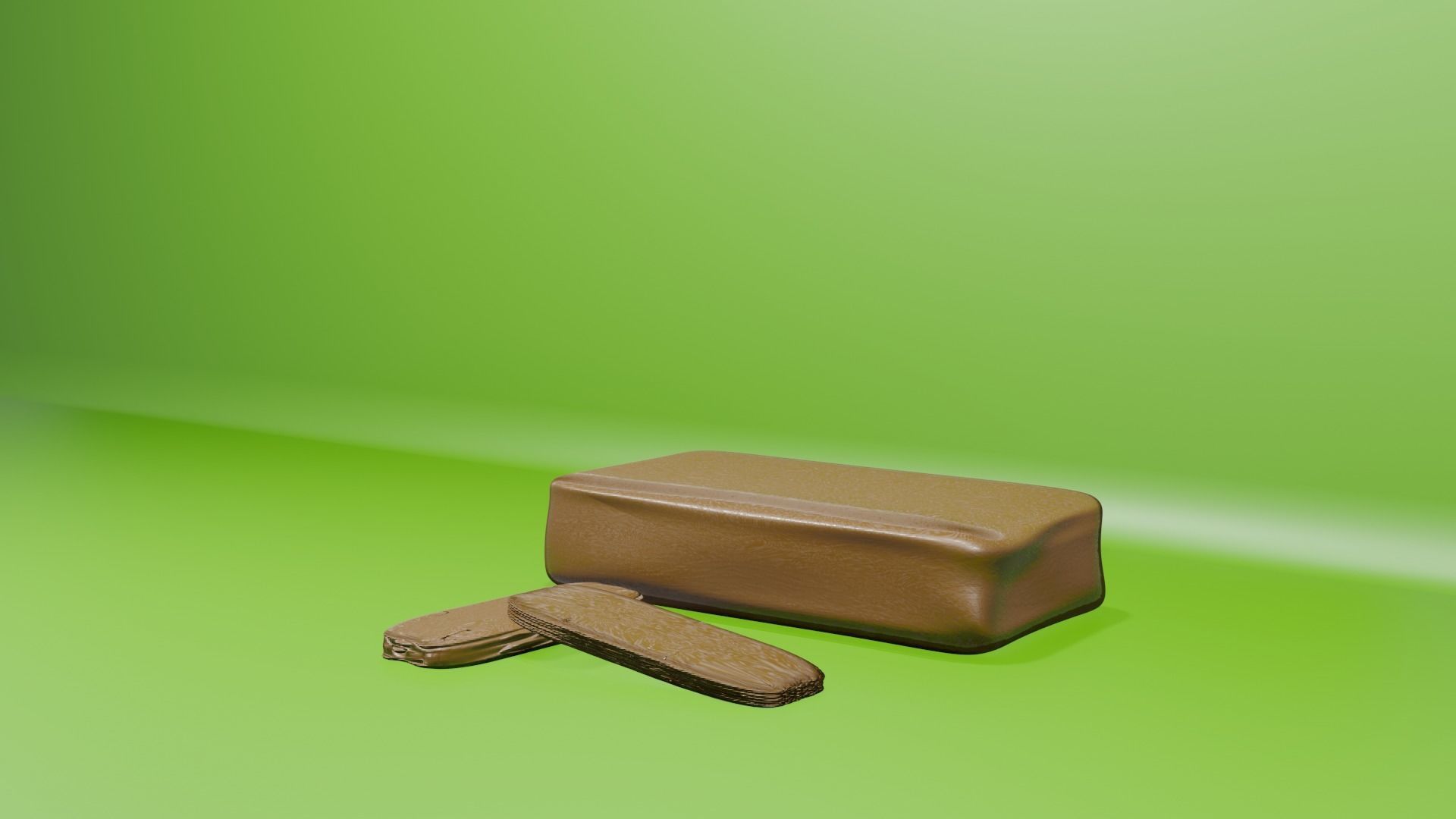 3D model Marijuana CBD Cannabis Hash Brick with Slat VR / AR / low-poly ...