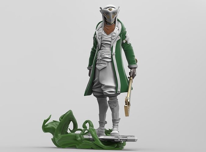 Ekko - Arcane 3D model 3D printable | CGTrader