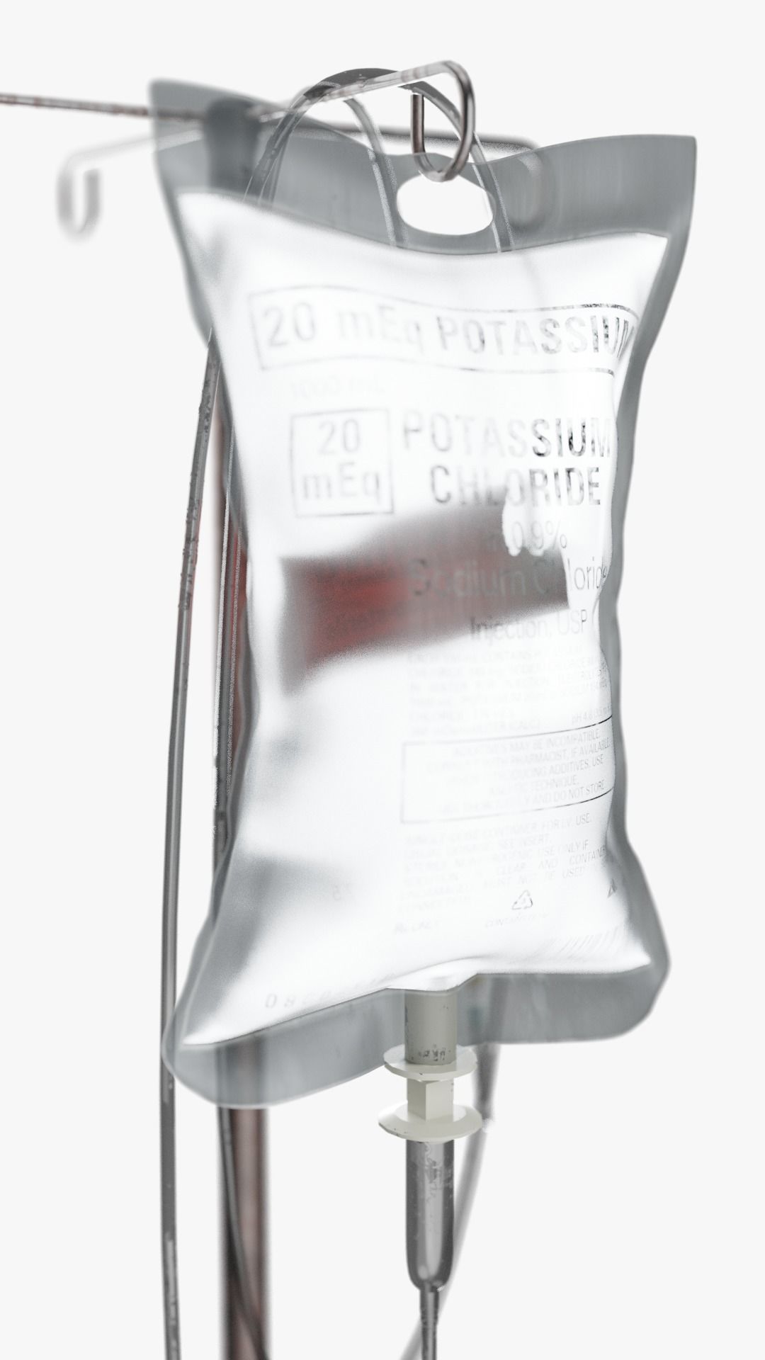 3D model Intravenous IV bag and stand VR / AR / low-poly | CGTrader
