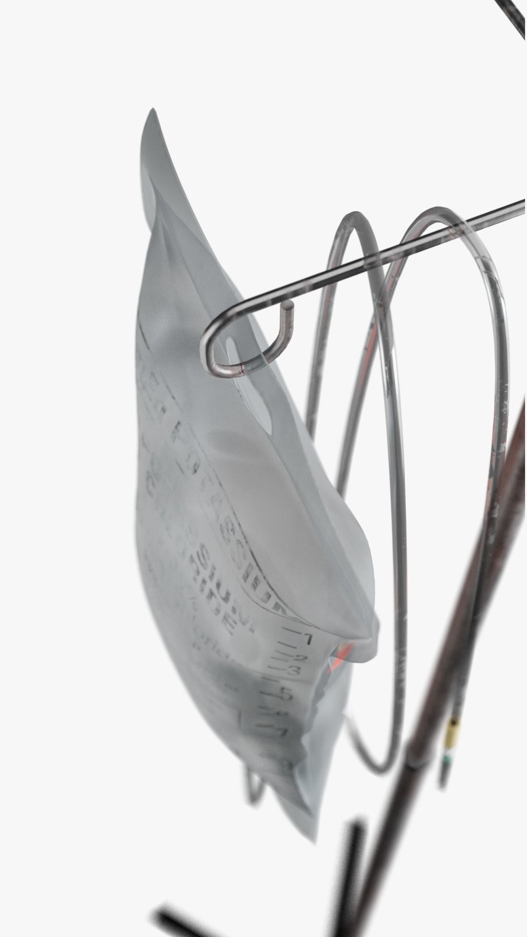 3D model Intravenous IV bag and stand VR / AR / low-poly | CGTrader