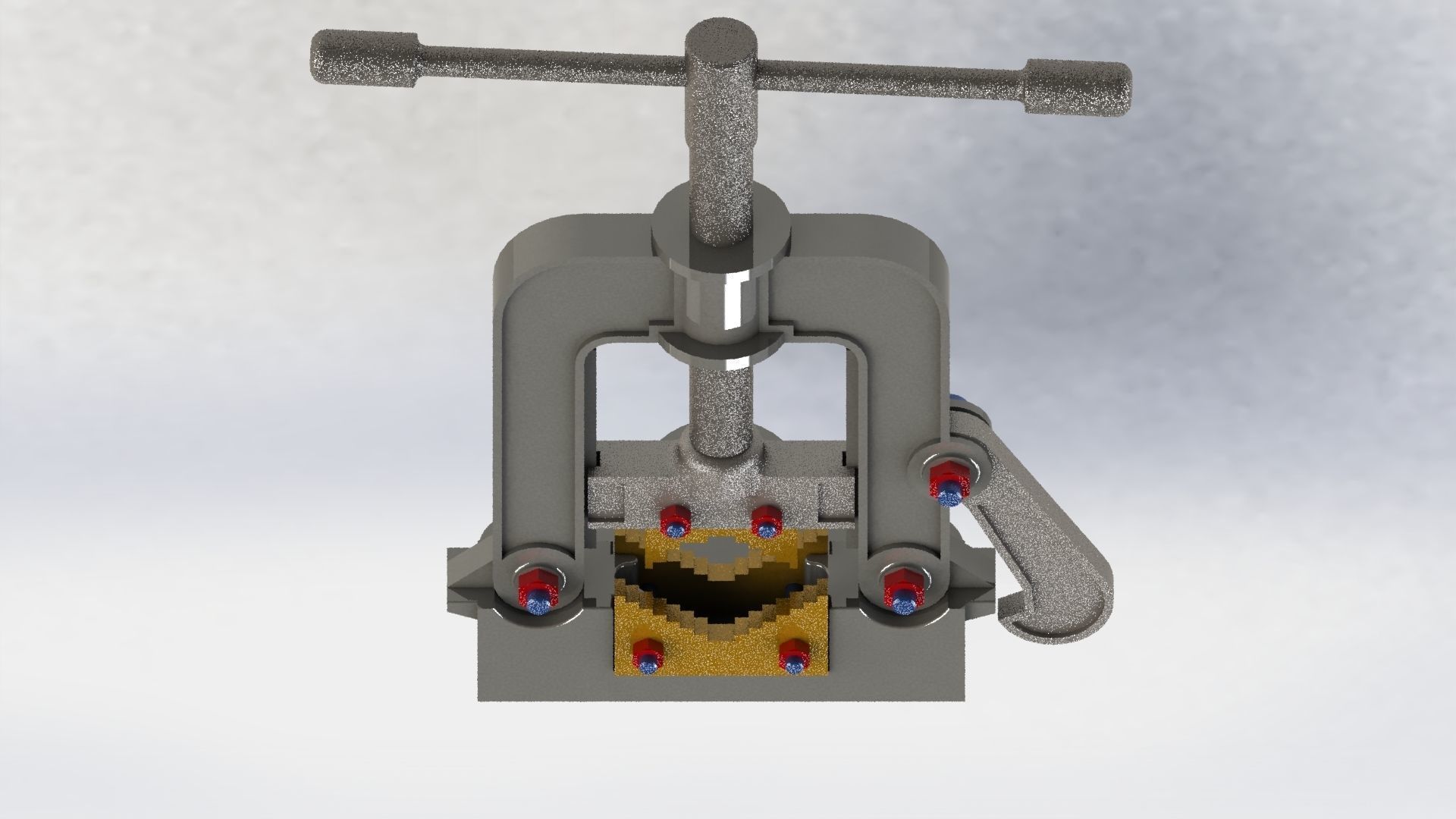 clamping mechanism 3D model | CGTrader