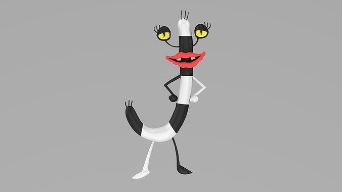 Oblina Monster Model 3D model 3D printable | CGTrader