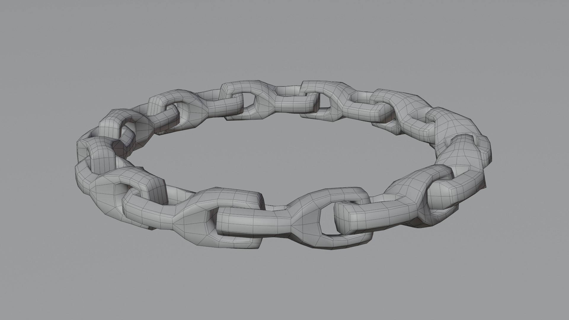 3D model Gold Chain VR / AR / low-poly | CGTrader
