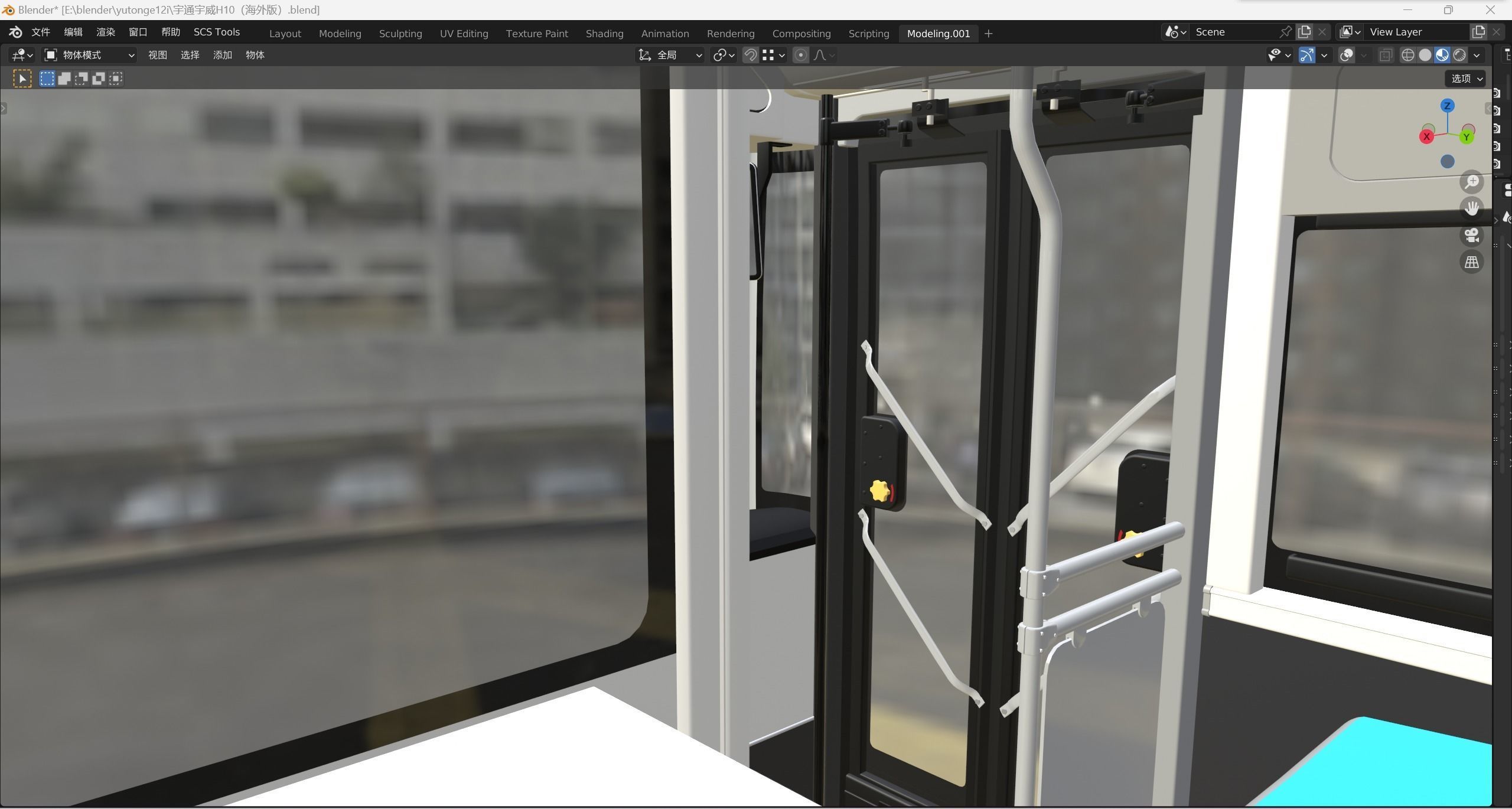 yutong H10 3dbus 3D model | CGTrader