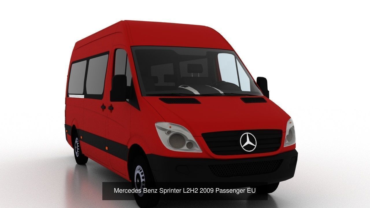 Mercedes Benz Sprinter L2H2 2009 Collection EU | CGTrader