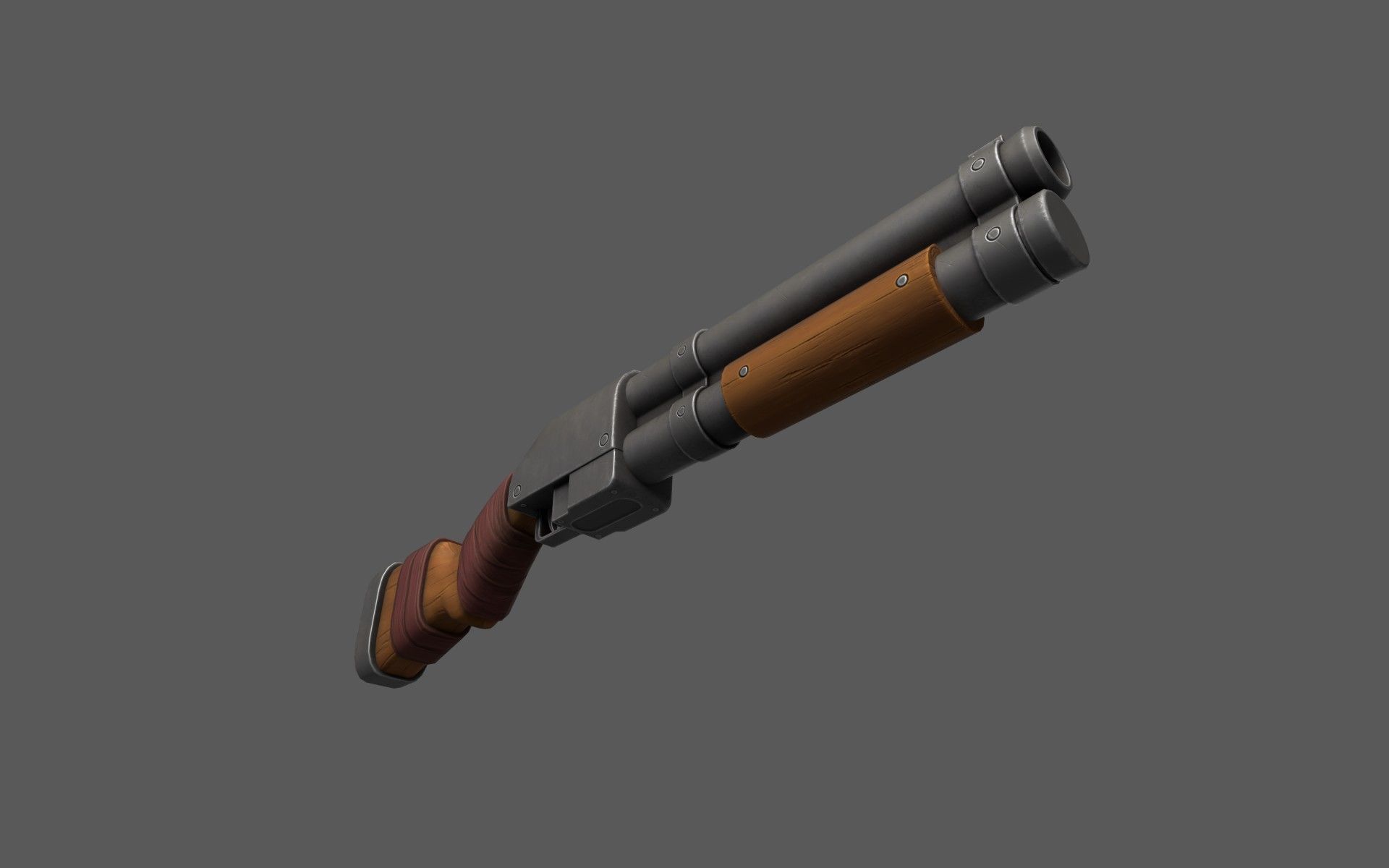 3D model Fantasy Shotguns VR / AR / low-poly | CGTrader