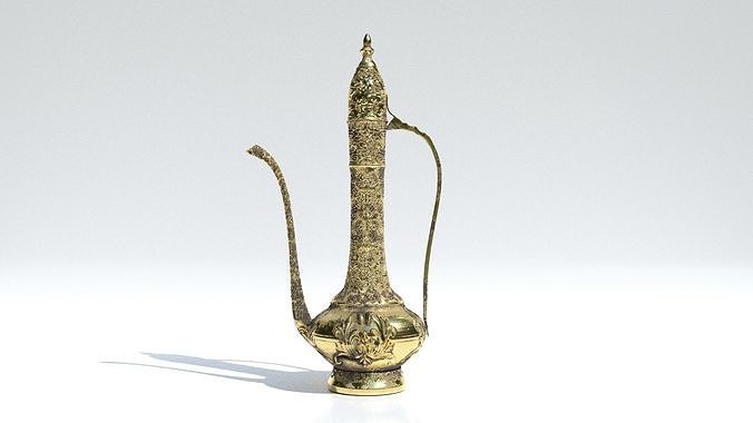 3D model Vintage Arabic jug VR / AR / low-poly | CGTrader