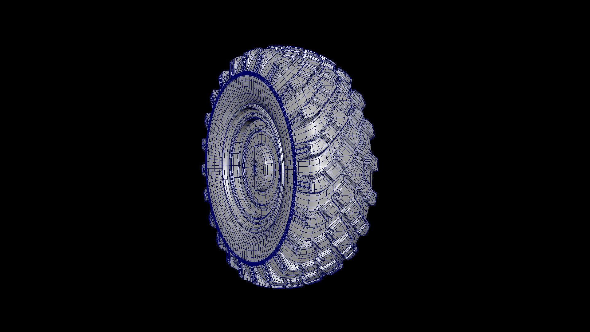A MODLE OF A TRUCK TIRE 3D model | CGTrader
