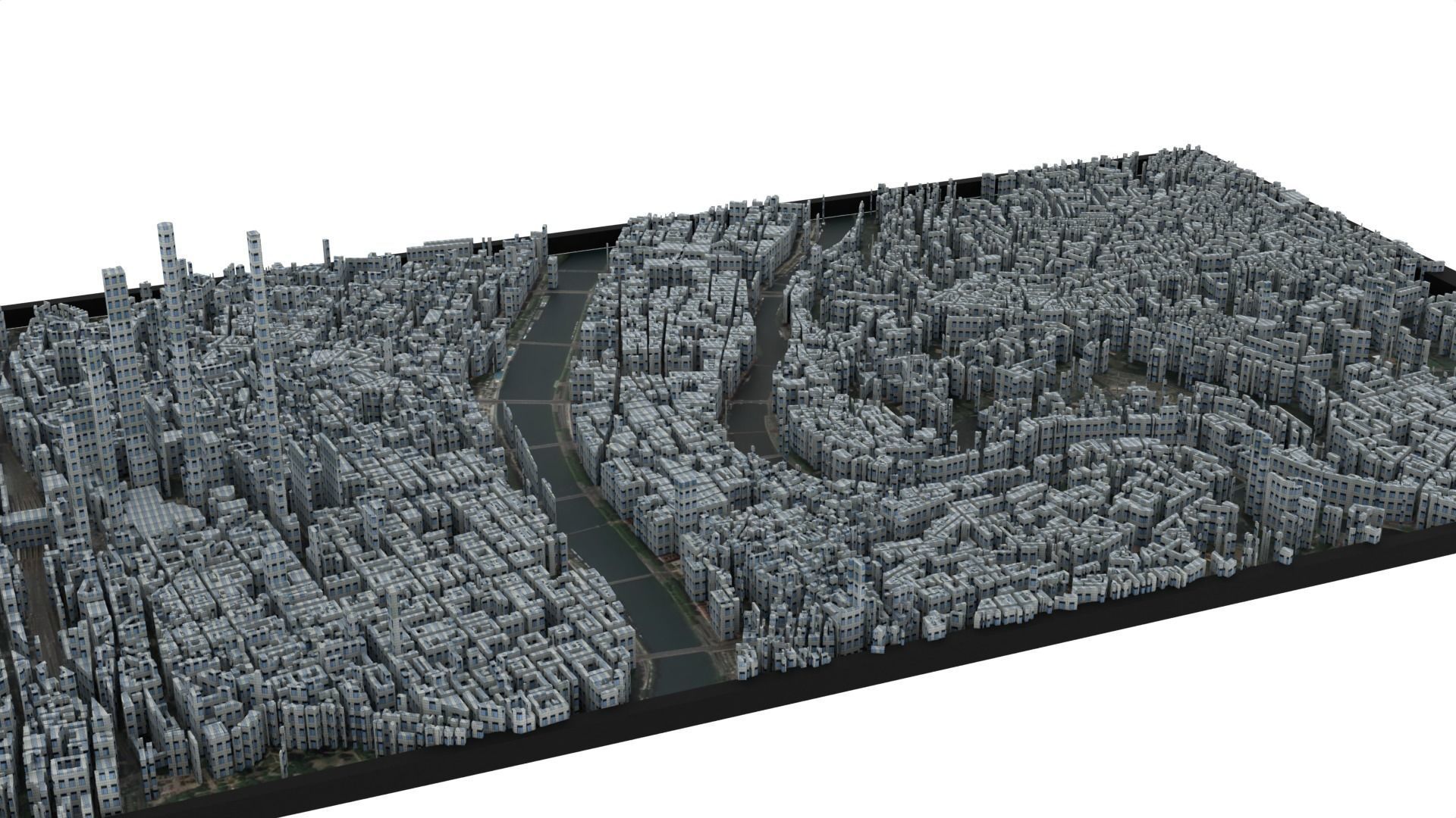 City of Lyon 3D model | CGTrader