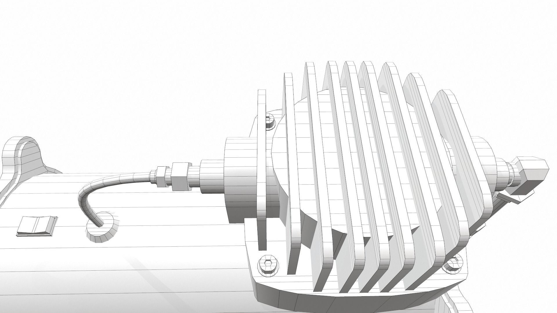 Air compressor LP6 3D model | CGTrader