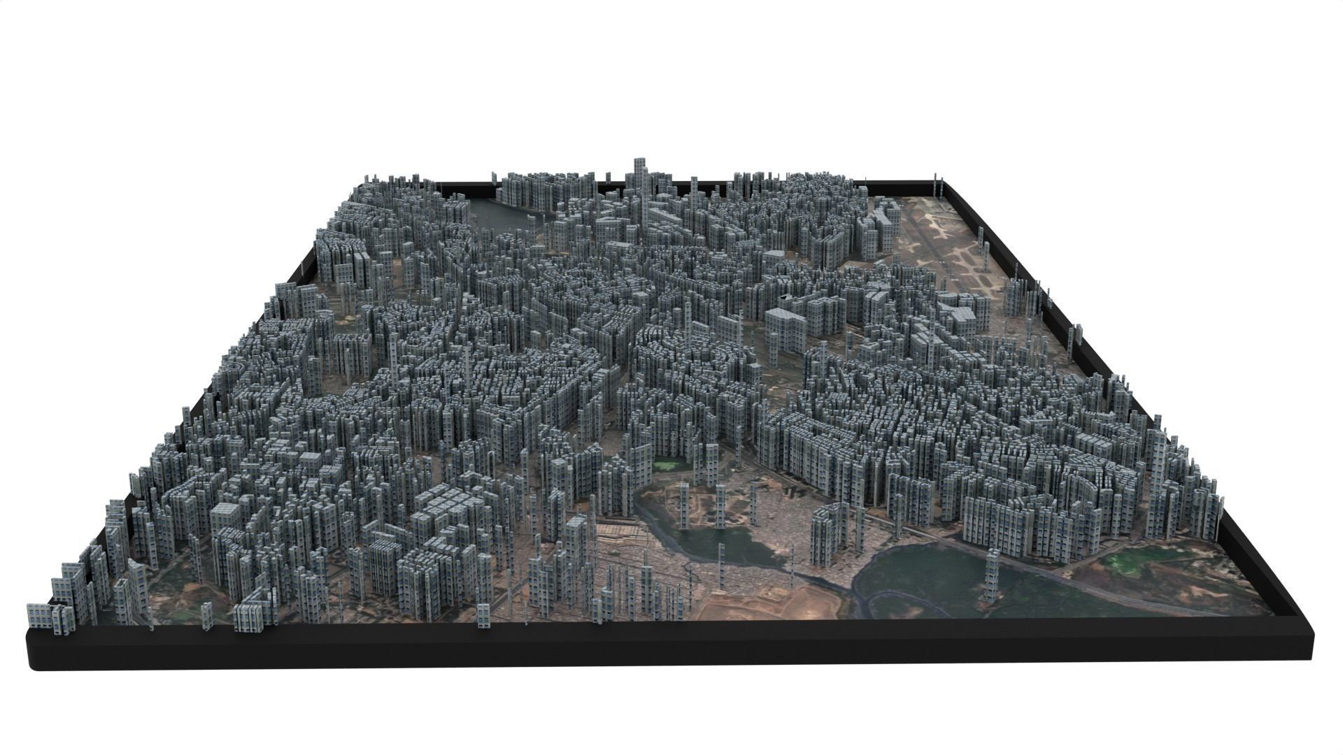 3D model City of Mumbai VR / AR / low-poly | CGTrader