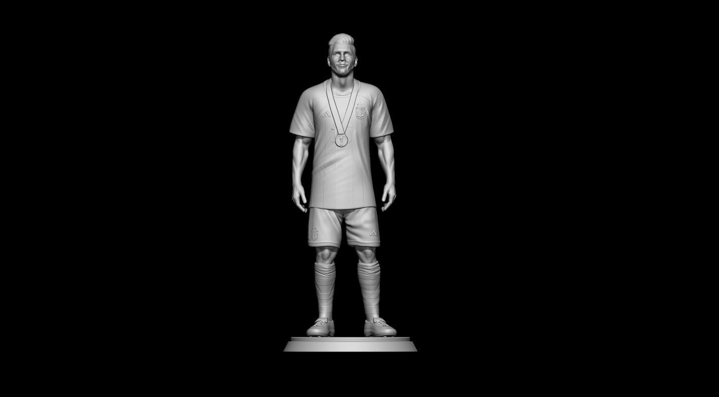 messi statue - fifa 2022 winning momment 3D model 3D printable | CGTrader