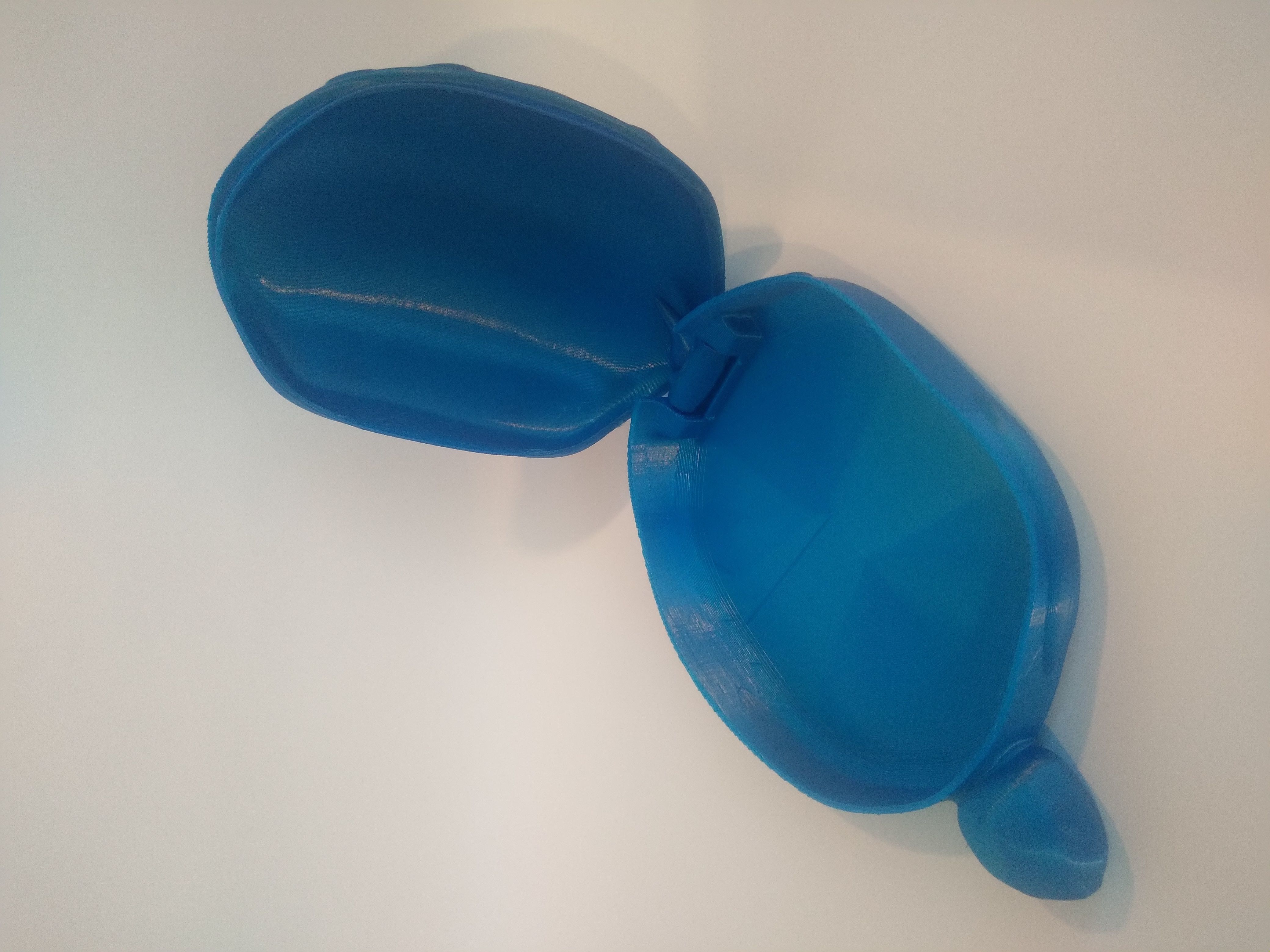 Turtle case with hinges 3D model 3D printable | CGTrader