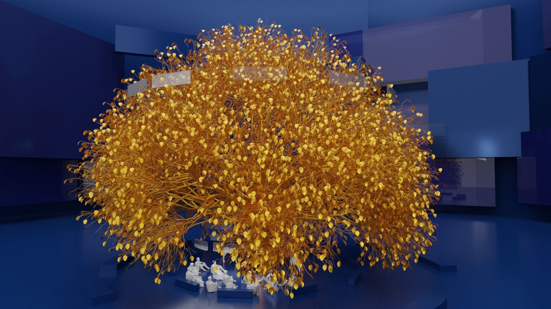 Odaa Tree free 3D model | CGTrader