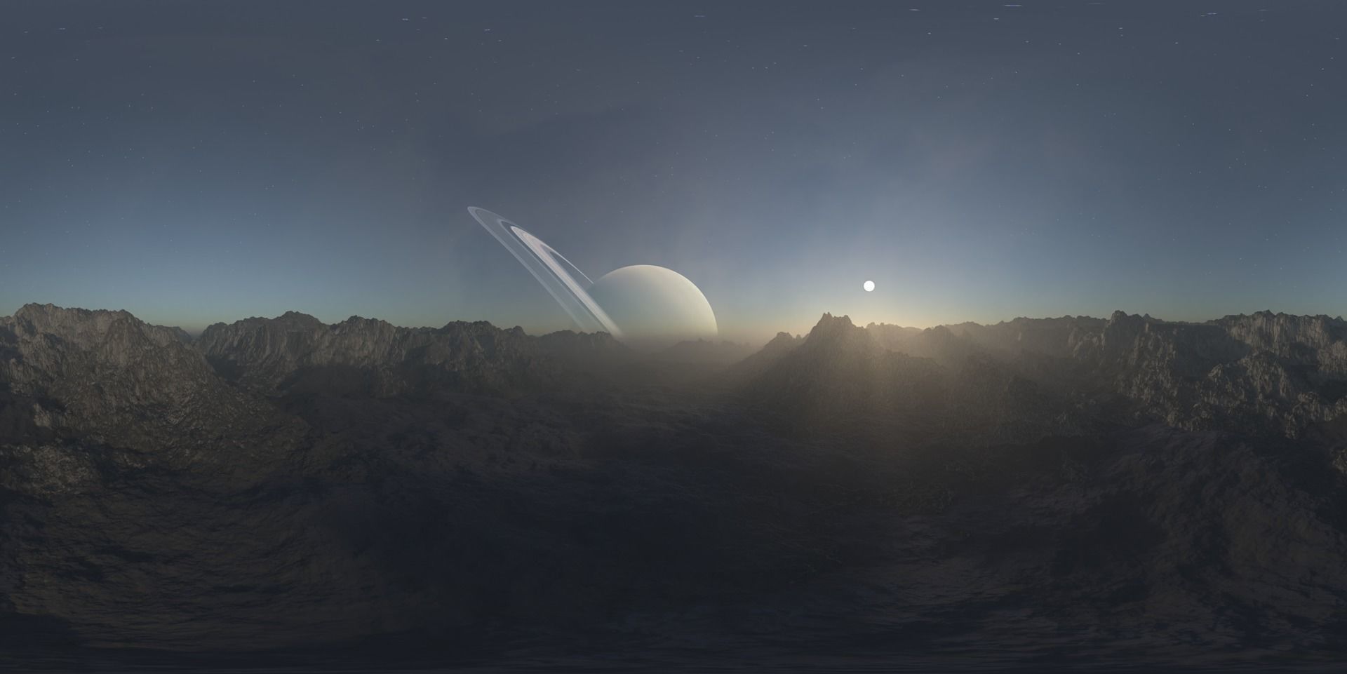 3D model Alien Planet Landscape HDRI VR / AR / low-poly | CGTrader