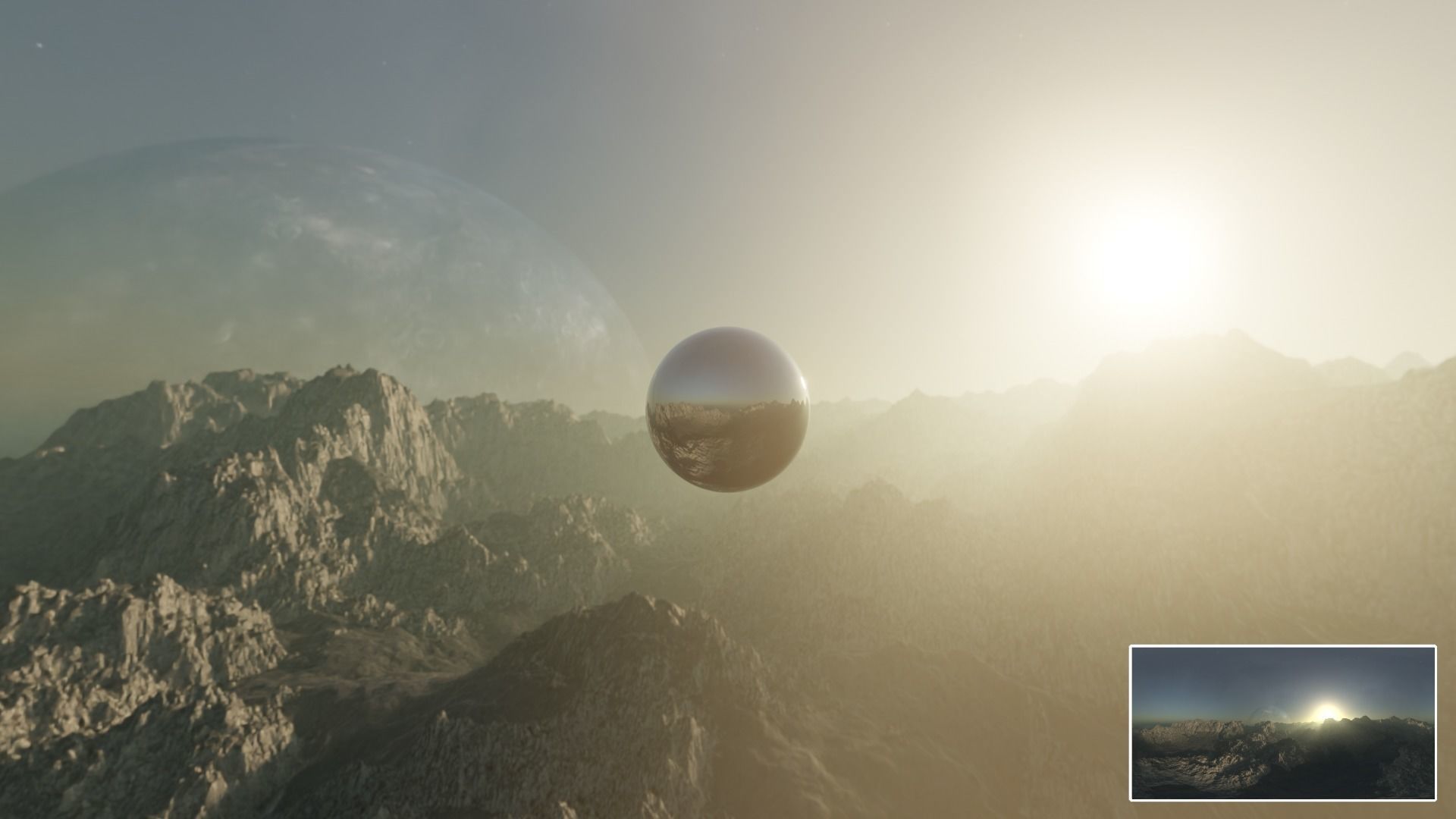 3D model Alien Planet Landscape HDRI VR / AR / low-poly | CGTrader