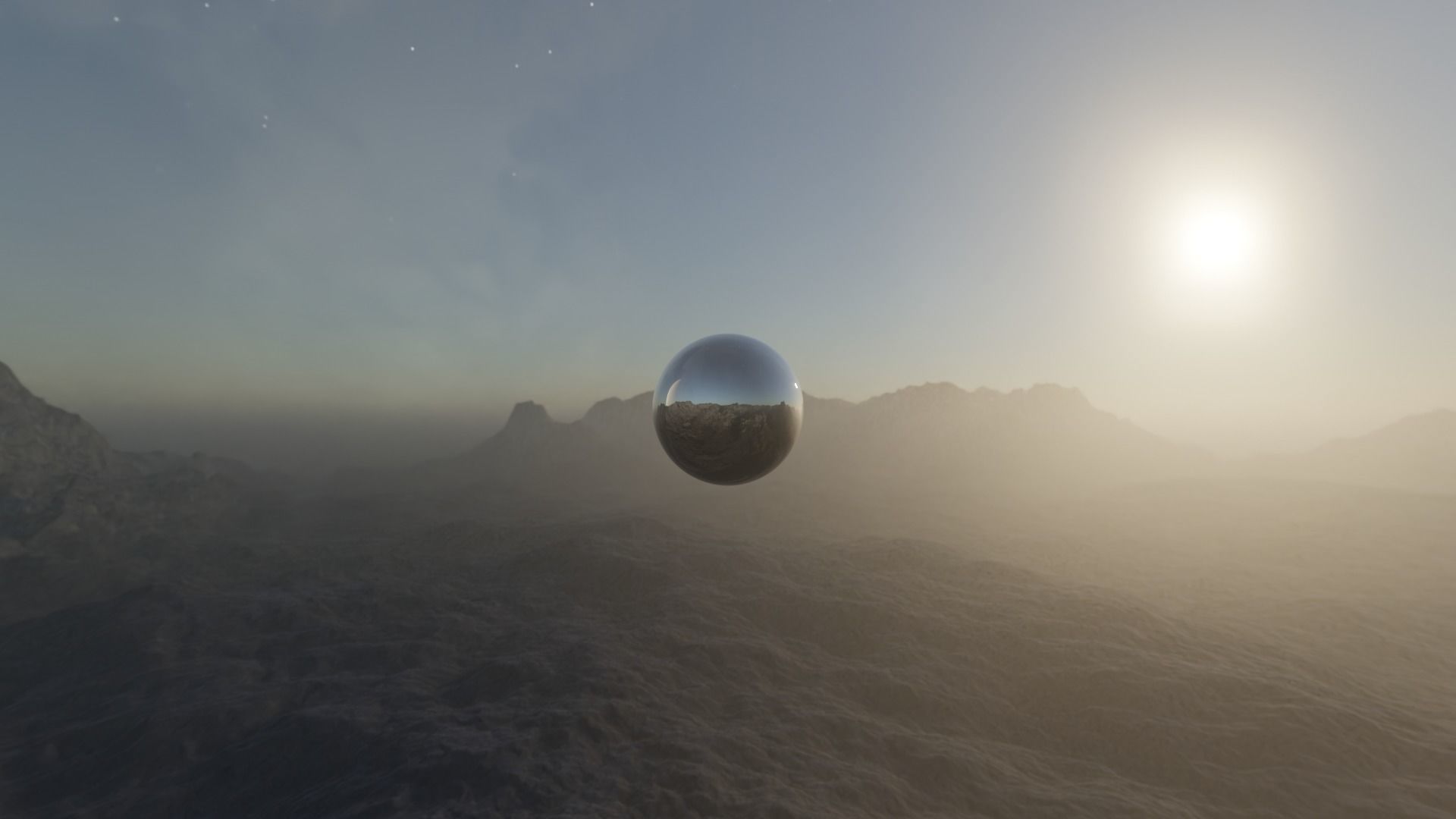 3D model Alien Planet Landscape HDRI VR / AR / low-poly | CGTrader