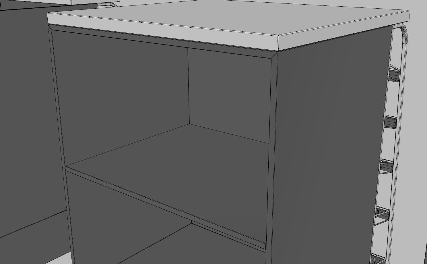 Counter Cashier Modules 3D model | CGTrader