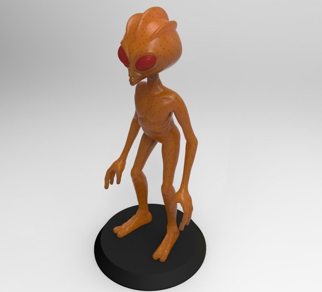 The Varginha Alien 3D model 3D printable | CGTrader