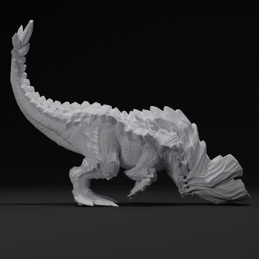 Barroth Monster Hunter Dinosaur 3d Print Model 3D model 3D printable ...