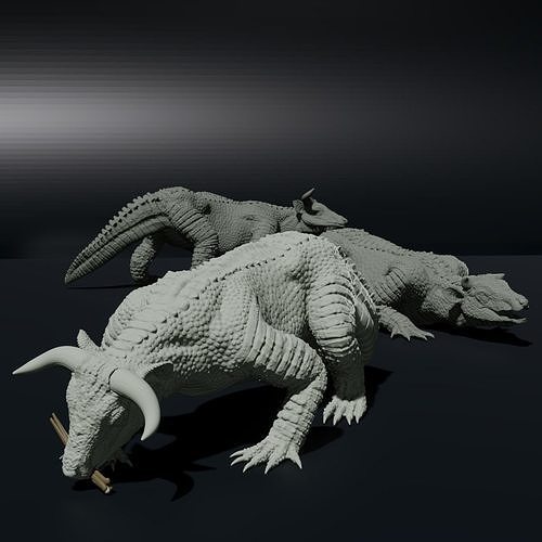 Cowligator Cow Alligator Animal 3d Print Model 3D model 3D printable ...