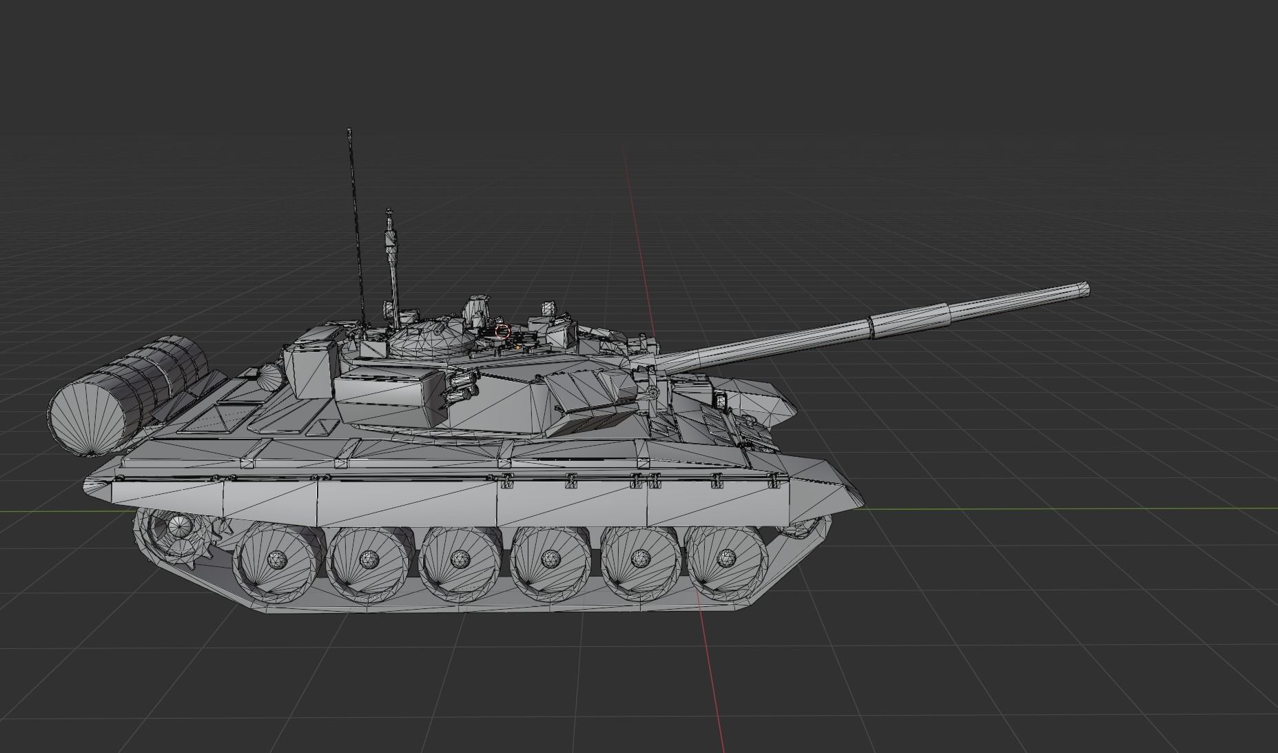 T90 Tank free VR / AR / low-poly 3D model | CGTrader