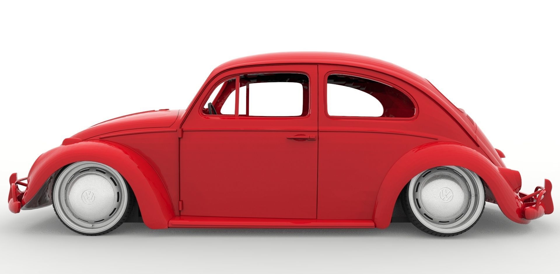 STL WHEEL VOLKSWAGEN BEETLE FUSCA OLD CLASSIC IRON 3D model | CGTrader