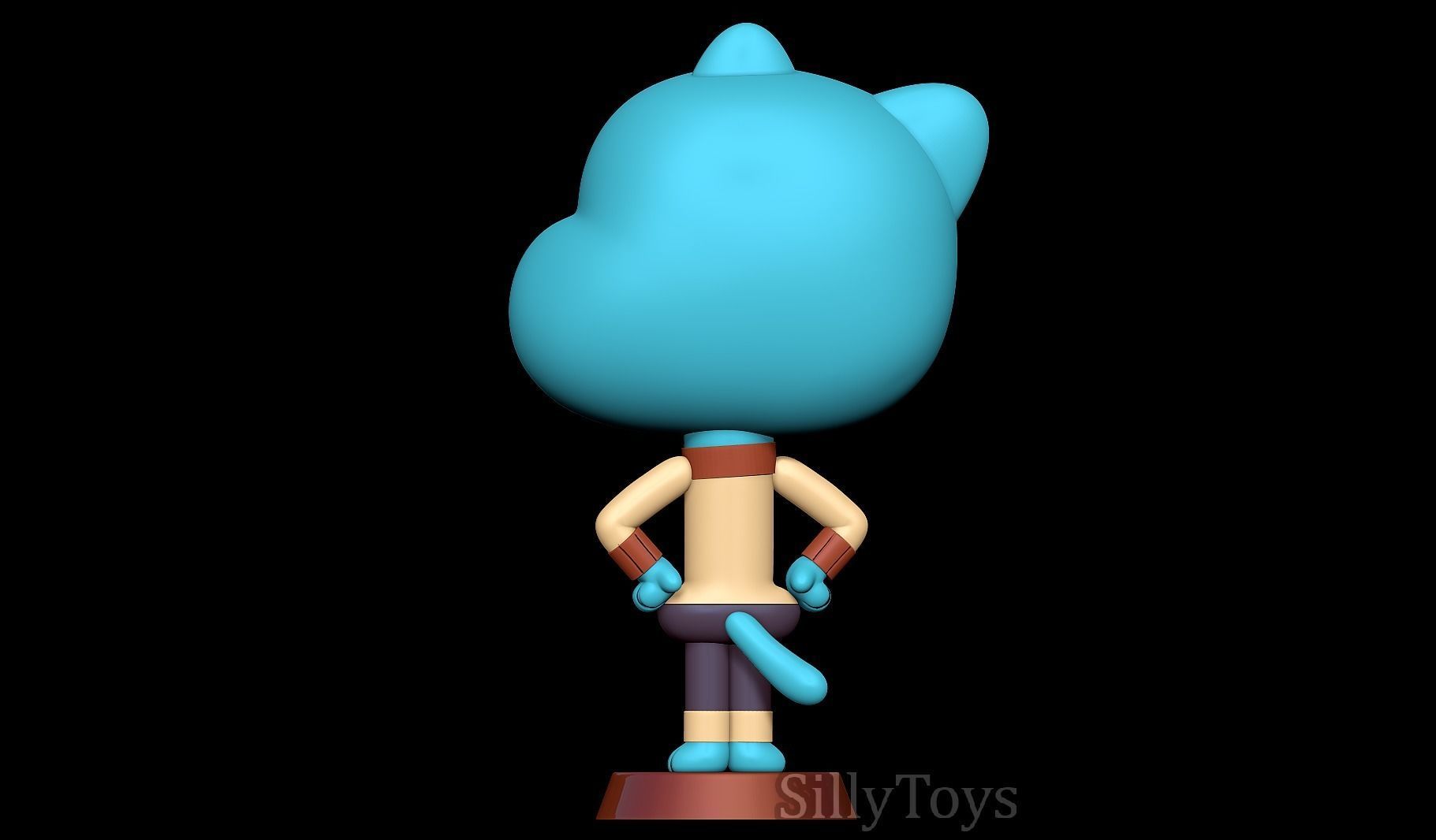 Gumball Watterson - The Amazing World of Gumball 3D model 3D printable ...