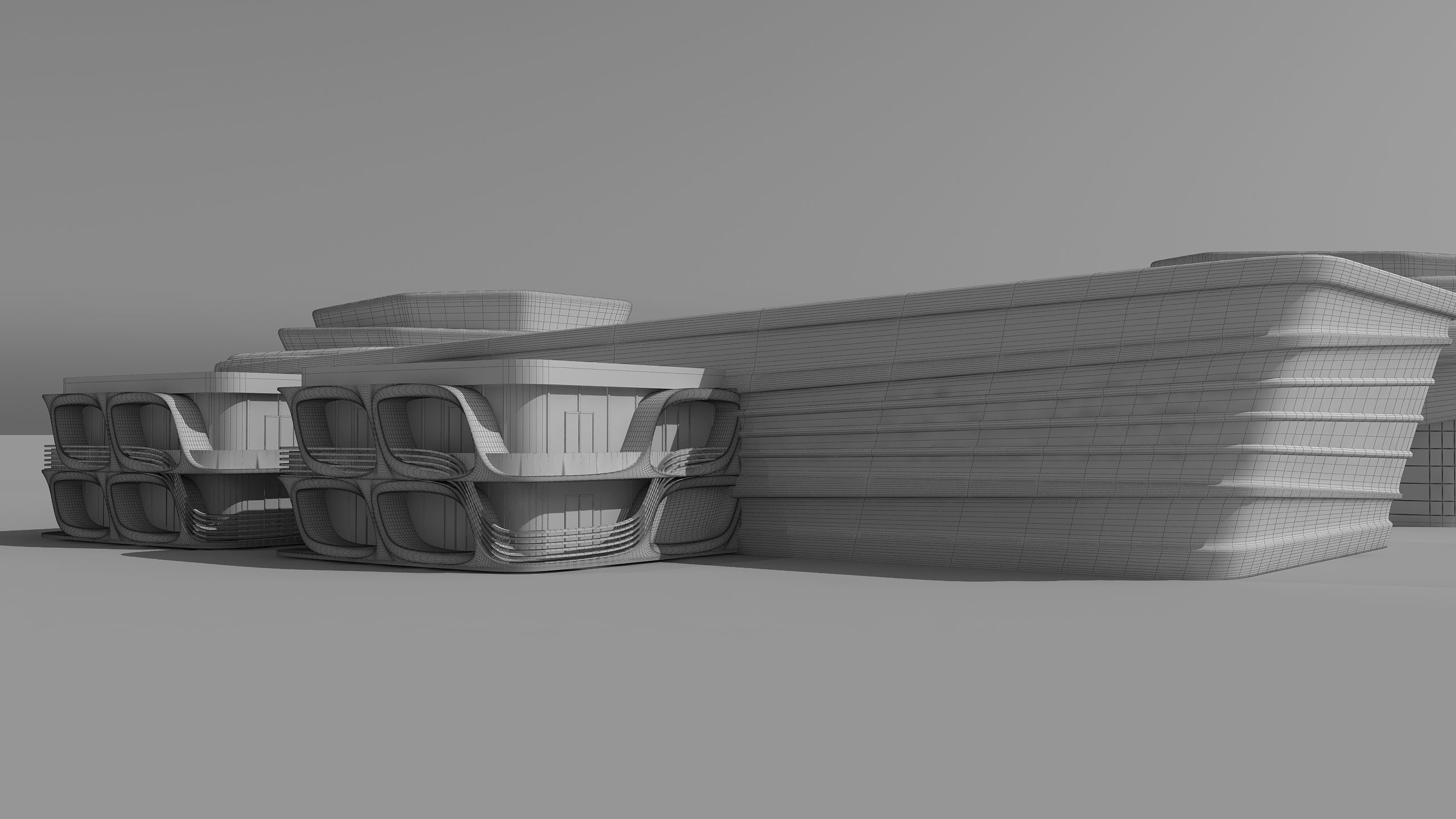 0116 - Modern Building 3D model | CGTrader