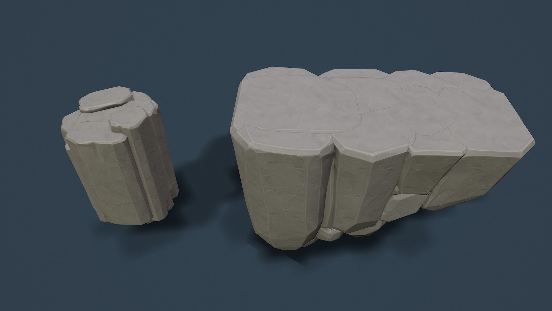 3D model Stylised Rocks VR / AR / low-poly | CGTrader
