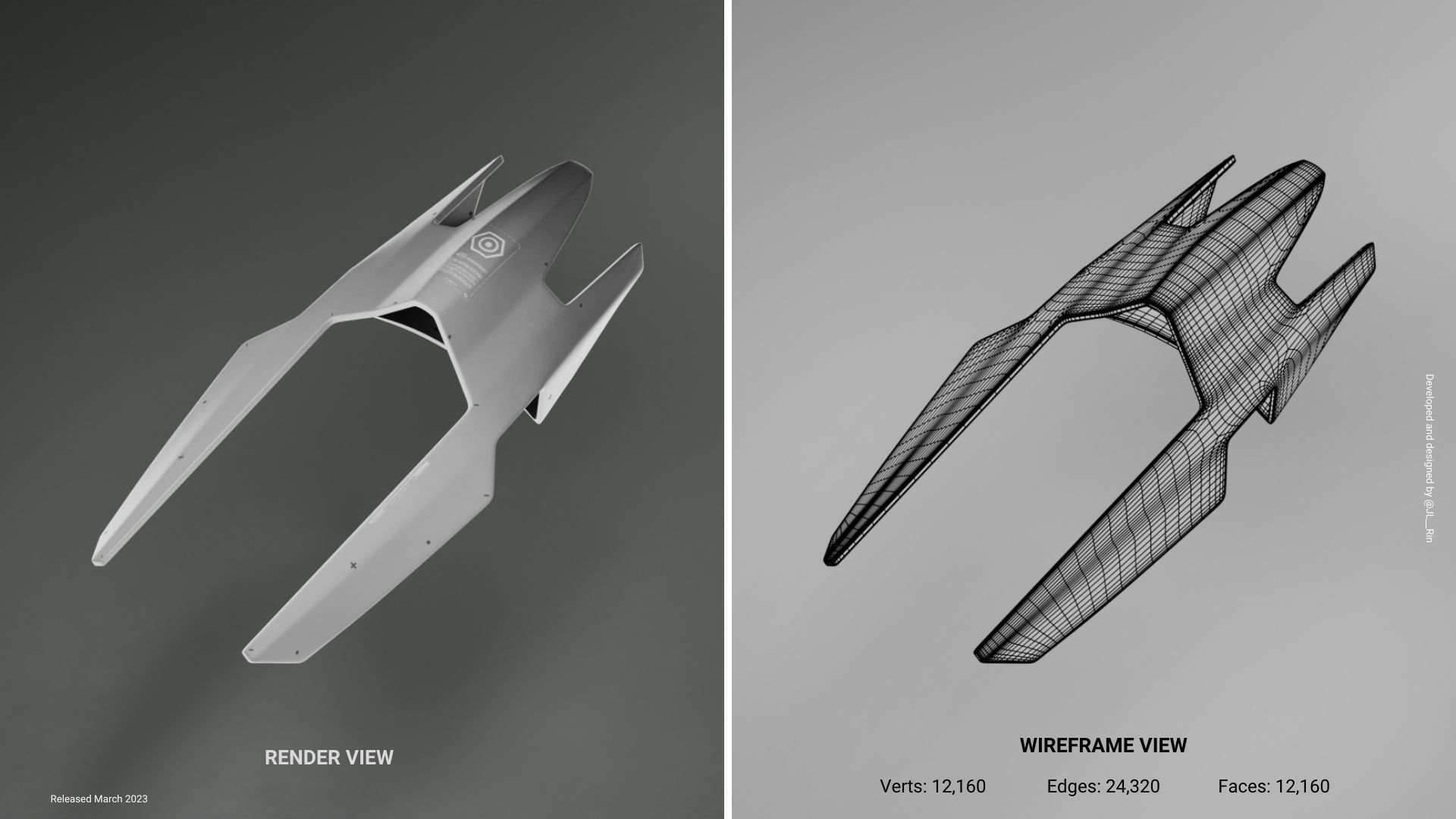 Concept Design Shells 3D model | CGTrader