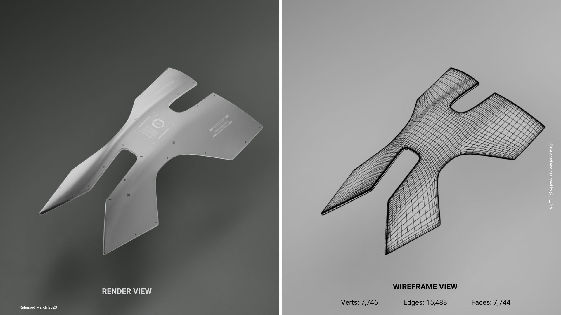 Concept Design Shells 3D model | CGTrader