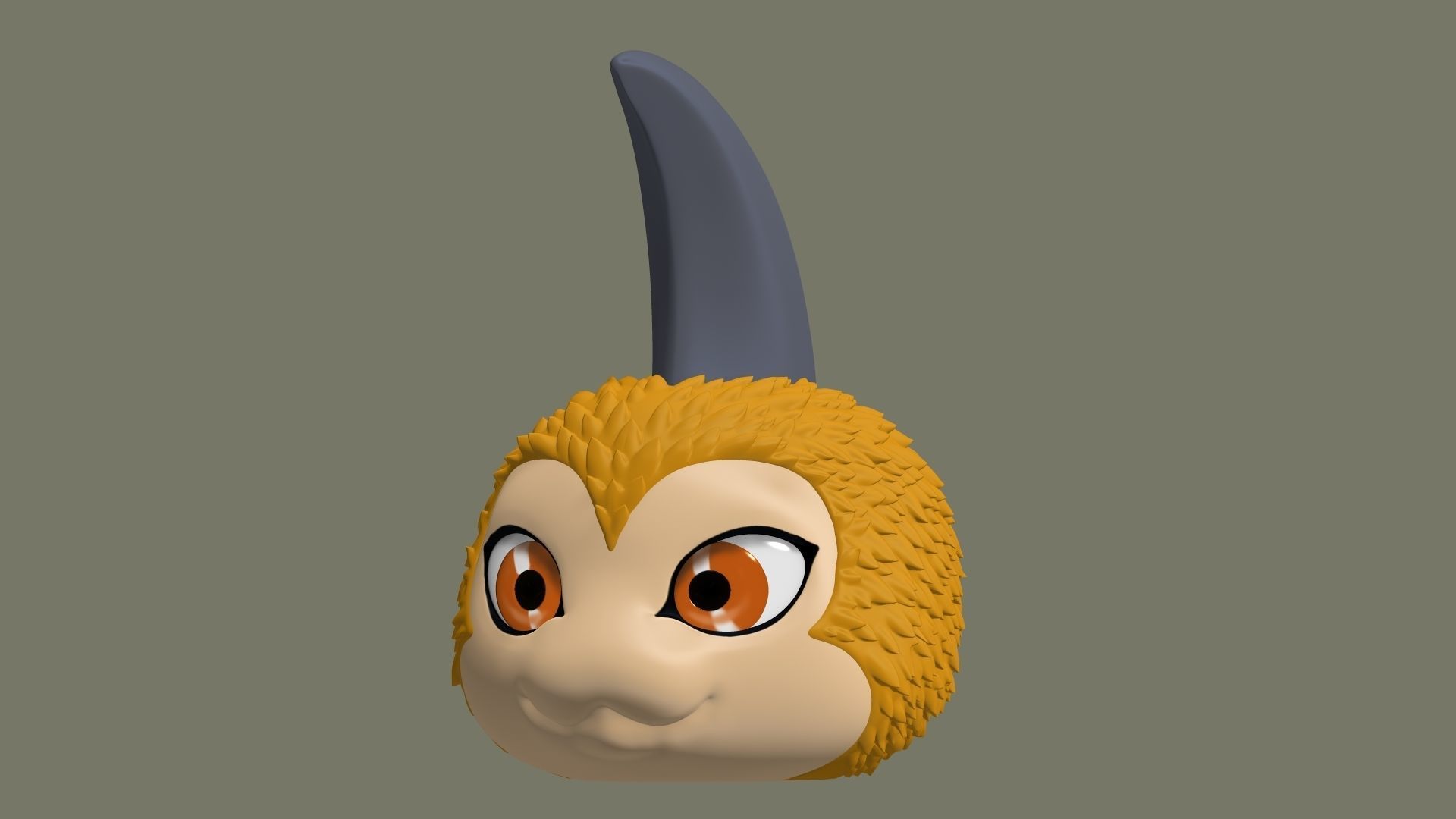 Tsunomon Digimon adventures 3D model 3D printable | CGTrader