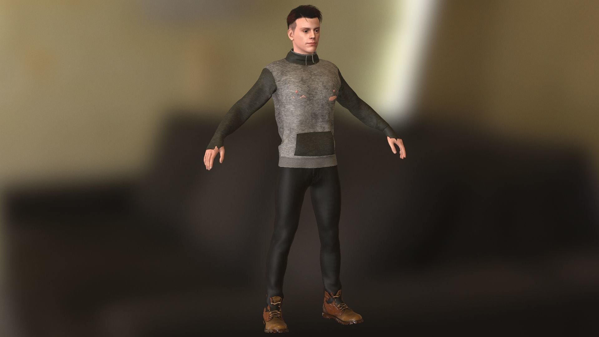 3D model Evan peters VR / AR / low-poly | CGTrader