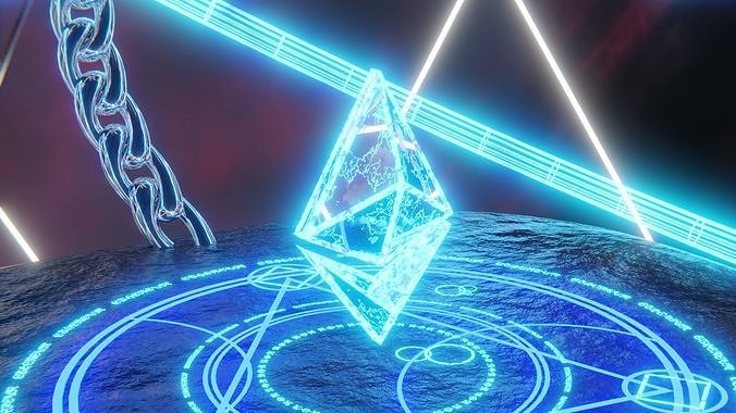 Mystical Ethereum free 3D model animated | CGTrader