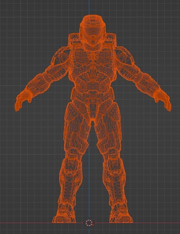 Halo-Master Chief 3D model animated rigged | CGTrader