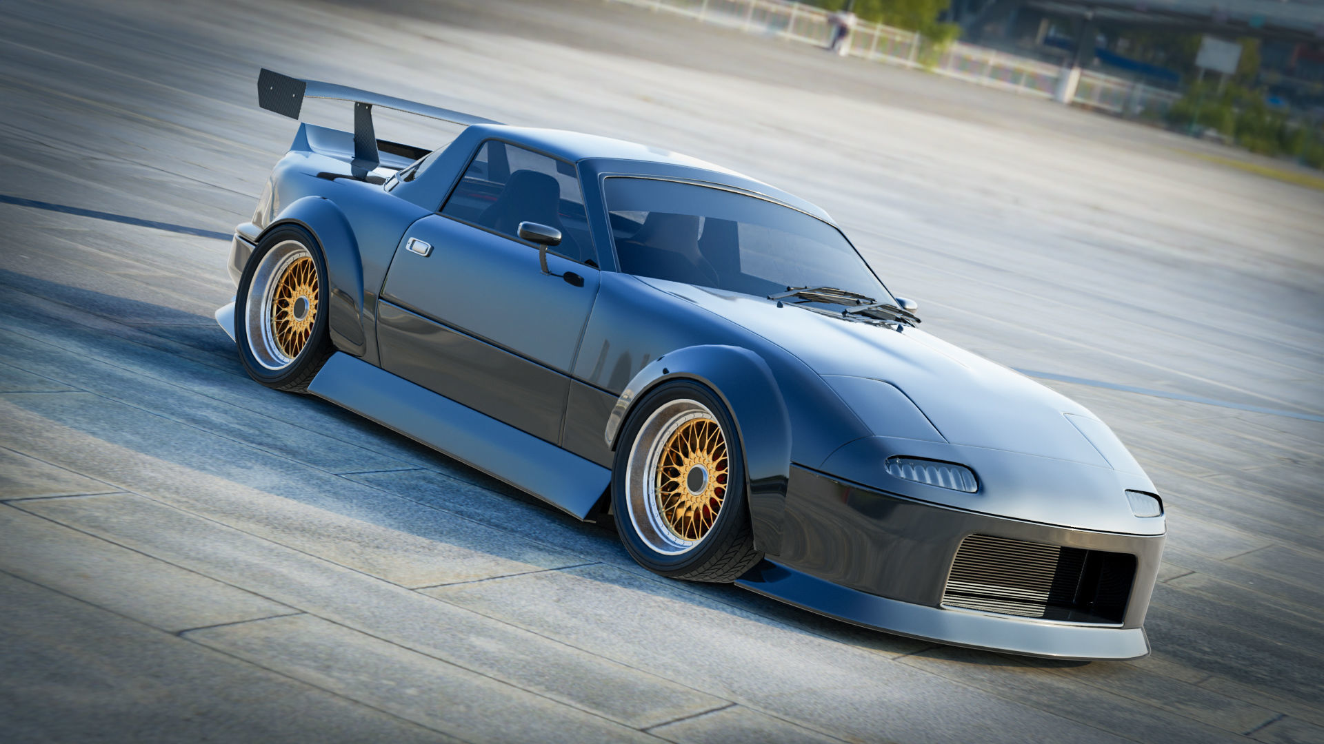 Mazda MX-5 Custom 3D model | CGTrader