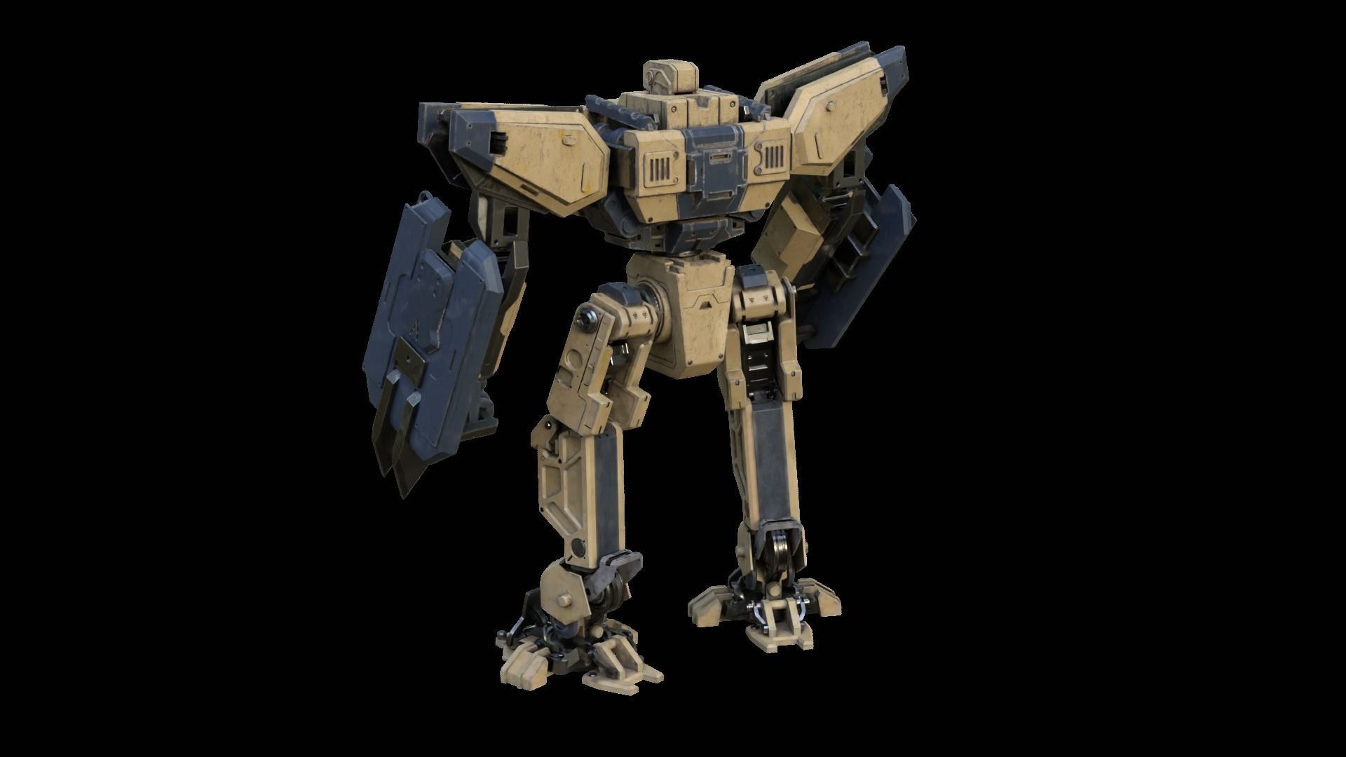 3D model Robotic Mech VR / AR / low-poly | CGTrader