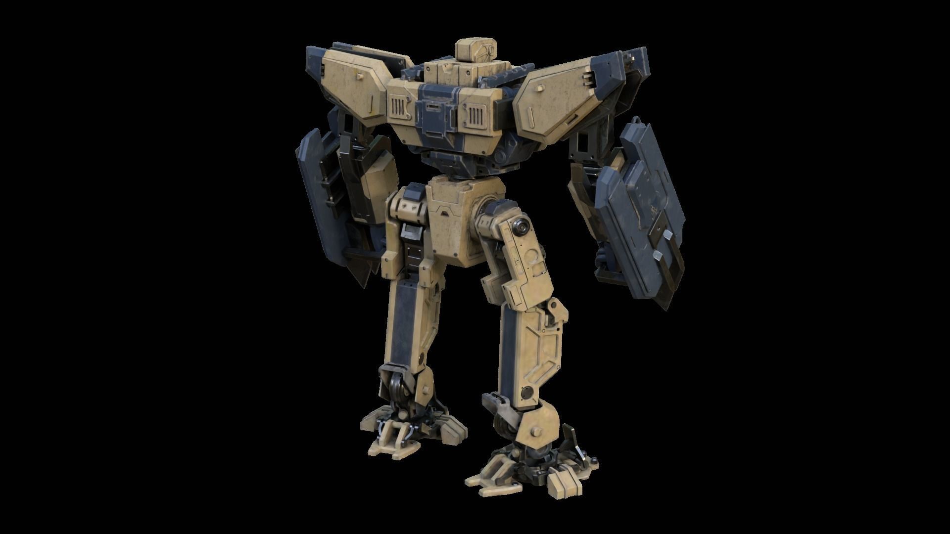 3D model Robotic Mech VR / AR / low-poly | CGTrader