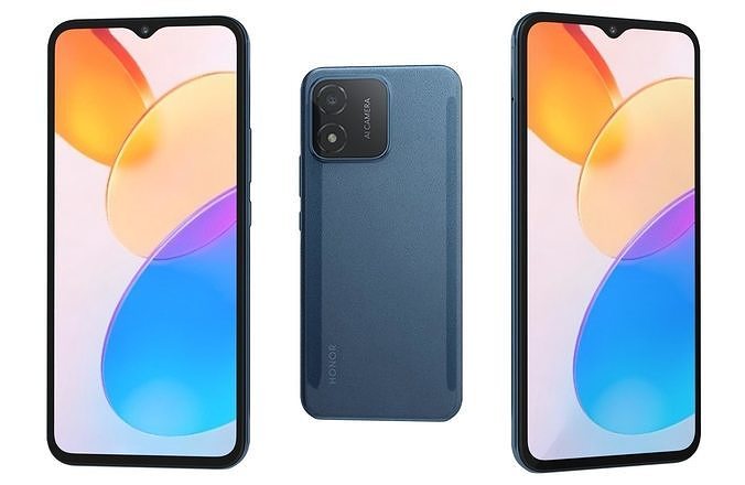 Honor X5 Blue 3D model | CGTrader